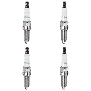 Vplus Iridium Spark Plug 4pcs 93175 LKR7DIX-11S Compatible with Hyundai Santa fe Sport 2018, 2012 Kia Soul,2015 Honda Civic Si 1.8L 2.4L 3.0L 3.3L 3.5L 3.6L 3.8L L4 V6 Engine