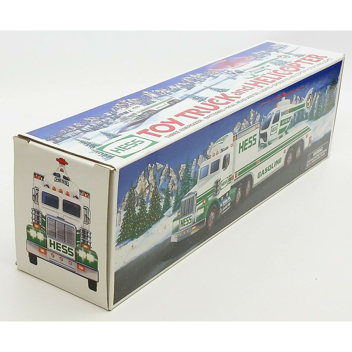 Hess Gasoline Truck Transporter with Helicopter 2006