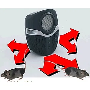 Ultrasonic Rodent Repeller Commercial Triple Speaker Model Repels Rodents, Rats & Mice.