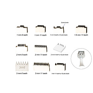 Crosshatch Cutting blade Cross-Cut Blades 1-edge Cross-Cut Blade (2 mm / 11 teeth)