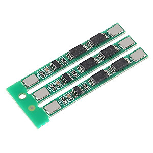 ACEIRMC 12pcs 1S 3.7V 4A 18650 Charger PCB BMS Protection Board for Li-ion Lithium Battery Cell