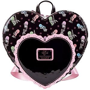 Loungefly Valfre Double Heart Mini Backpack