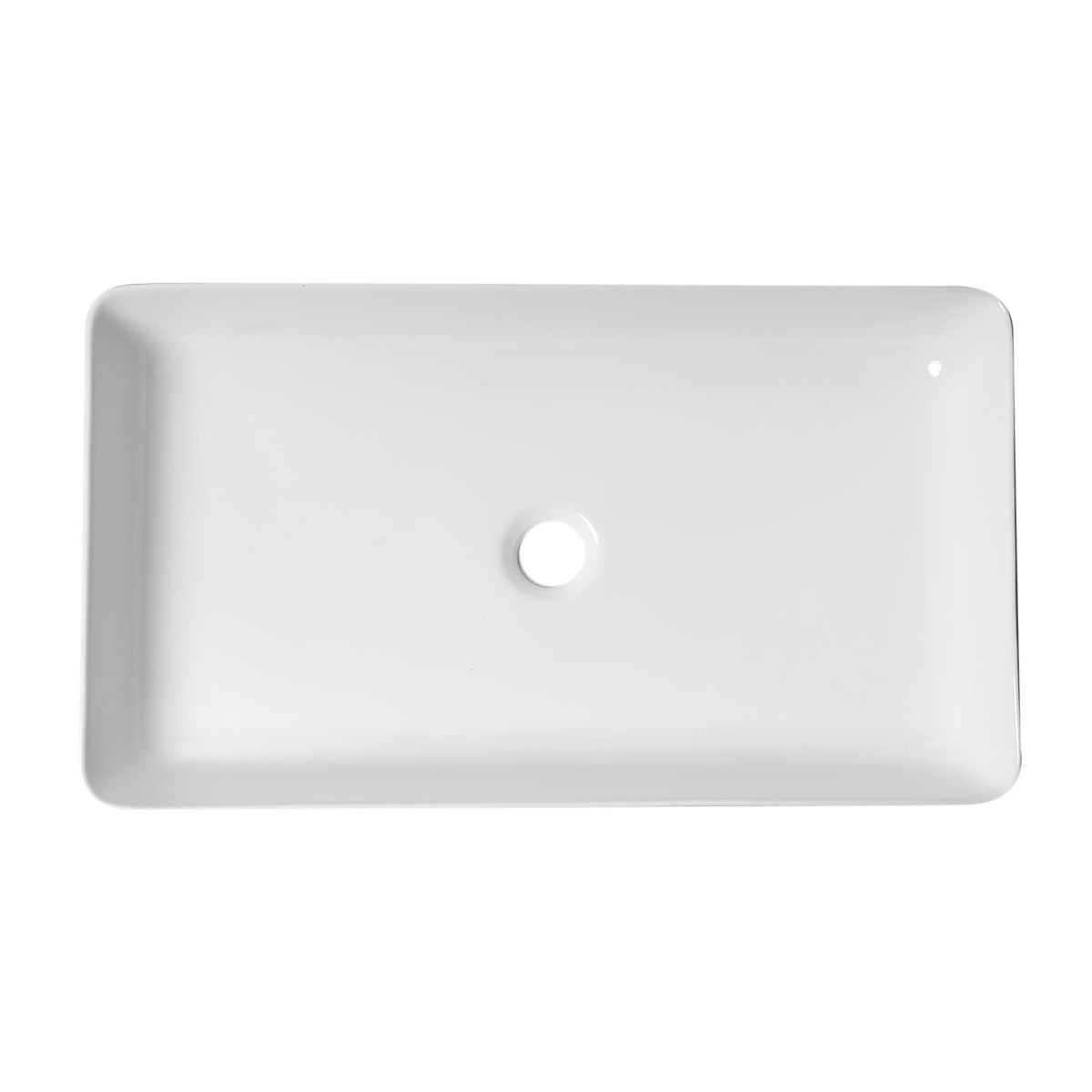 ALFI brand ABC902-W Bathroom Sink, White