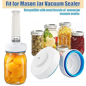 Hand Pump for Sous Vide Bags,YIMIKE Manual Handheld Vacuum Pump,Jar Vacuum Sealer for Wide & Regular Mouth Mason Jars