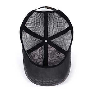 Zylioo Unisex Breathable Mesh Camouflage Cap,Large Fitted Cooling Running hat,Quick Dry Tactical Trucker Hats for Big Heads