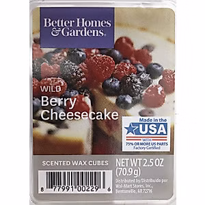 Better Homes and Gardens Wild Berry Cheesecake Scented Wax Cubes
