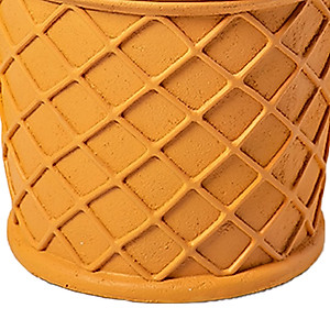 Simulated Food Stool, Food Shoe Changing Stool Fun Comfortable for Home (Ice Cream)