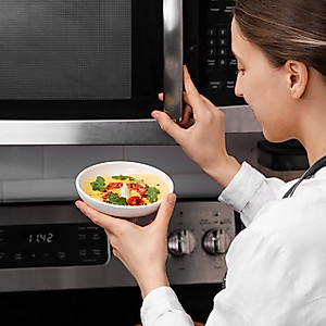 Microwave Egg Cooker for Sandwiches and Bagels, 45 Second Omelet Maker, Ceramic Poacher, BPA Free, Microwave and Dishwasher Safe, The "bEGGel" by Bazaar LM-ents