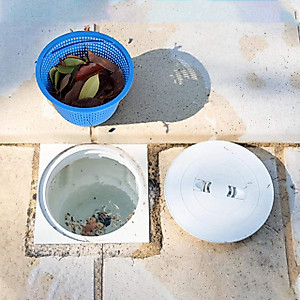 ATIE Pool Skimmer Basket SPX1070E & B-9 B9 and R211100 Vac-Mate Basket Replacement Fits Most Hayward Pentair SwimQuip Pool Skimmers and Other Brand Pool Skimmers - Not Weighted (2 Pack)