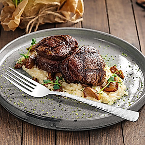 Xeabia 12 Pieces Stainless Steel Dinner Forks, Stainless Steel Table Forks