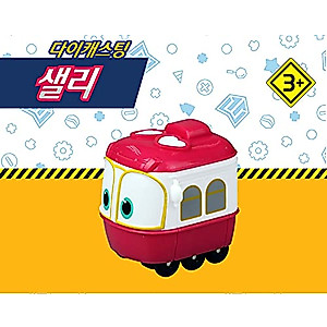 Robot Trains Season 2 Korean Animation Character Die-Casting Train Selly 2" Action Figure Toy, Ages 3 and up