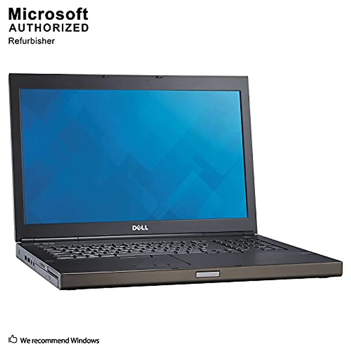 Dell Precision M6800 17.3in Laptop Business Notebook (Intel Core i7-4810MQ, 16GB Ram, 500GB HDD, 2GB Integrated Graphics Card, HDMI, DVD-ROM, WiFi, Express Card) Win 10 (Renewed)
