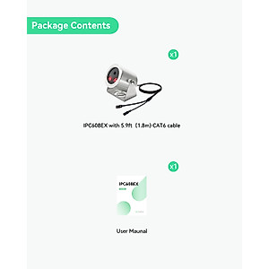 LINOVISION 4K UltraHD Explosion Proof Camera with Wide View Lens, POE Powered Network Camera with Stainless-Steel Case, 100ft IR Night Vision, for Refine Factory/Ocean Oil Field/Gas Station