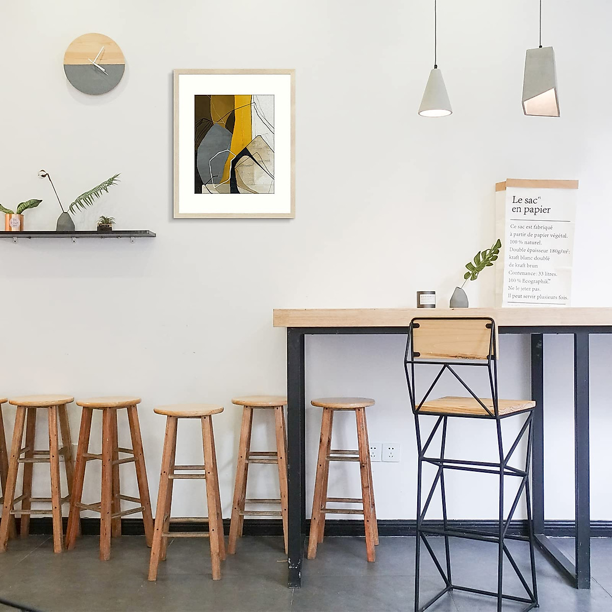 Golden State Art, 16x20 Picture Frame - 11x14 Photos with Ivory Mat or 16x20 Pictures Without Mat - Real Glass, Wall Display for Poster, Picture, Portraits, Artwork - Set of 3, Beige