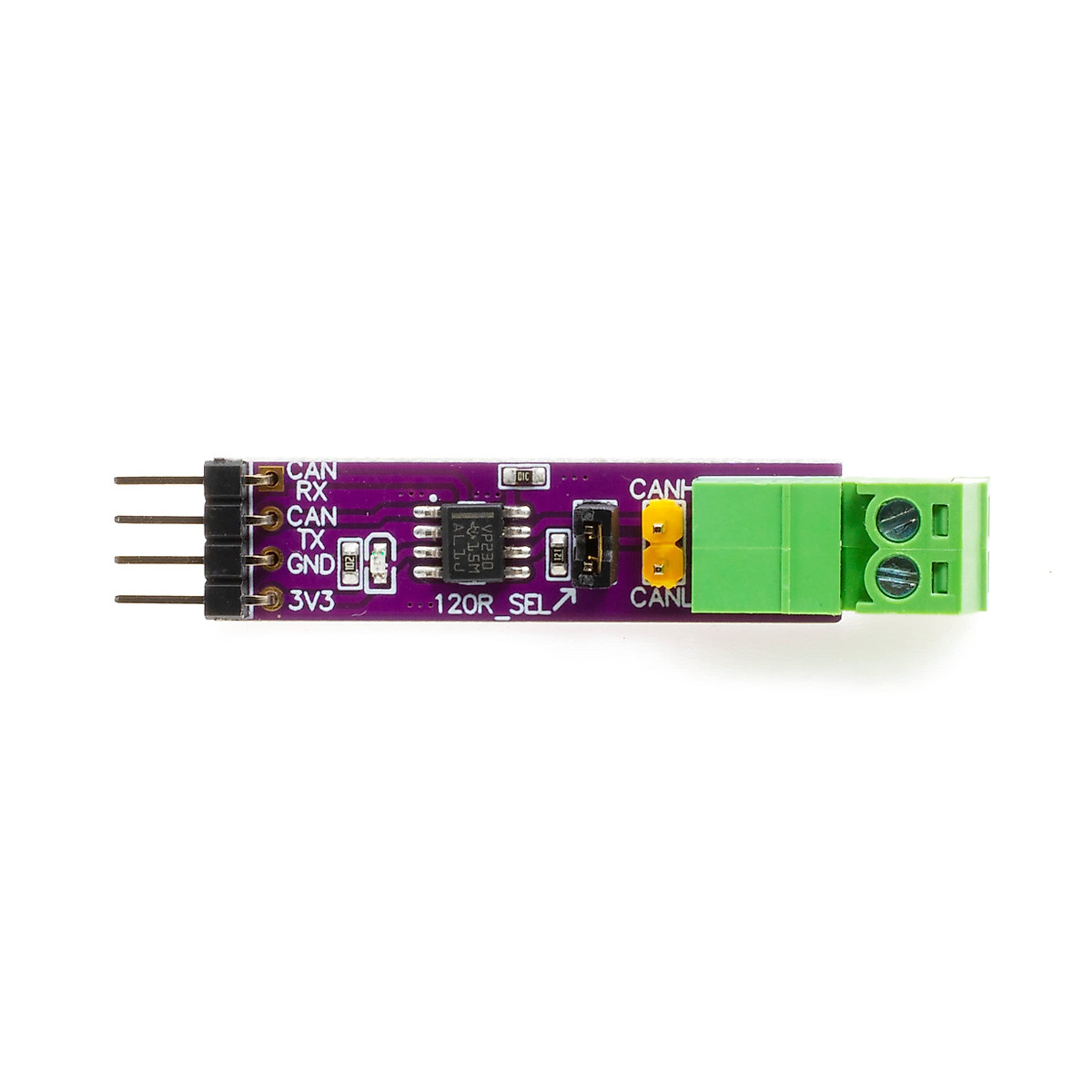 XICOOLEE CAN HAT SN65HVD230 can-Bus transceiver Module Stably Long-Distance Communication Functions Communication Module Single Channel