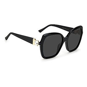 Jimmy Choo MANON/G/S Black/Grey 57/18/140 women Sunglasses