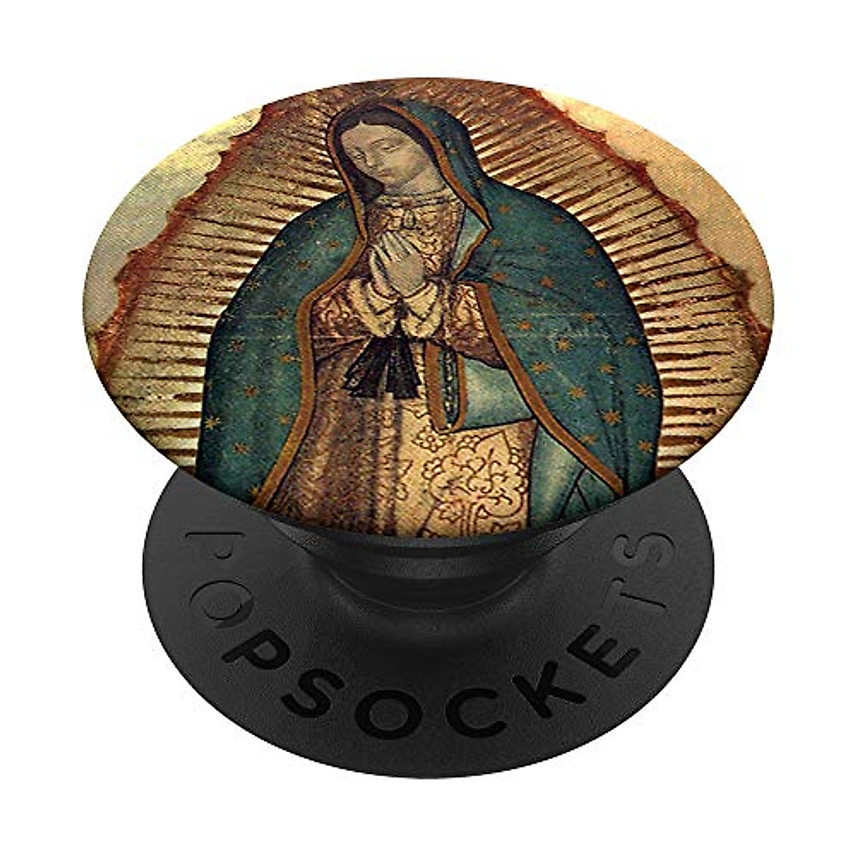 Our Lady of Guadalupe Marian Gift Vintage Mary Catholic PopSockets PopGrip: Swappable Grip for Phones & Tablets