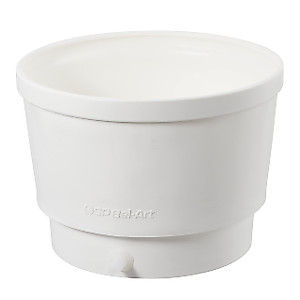 SP Bel-Art Polyethylene Buchner Table-Top Funnel with Perforated Removable Plate; 10.25 in. I.D, 8 in. Height (H14627-1260), White