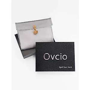 Ovcio Featherlight Black Cashmere Scarf - 100% Pure Cashmere Wrap Scarf for Women (87x39) with Gift Box