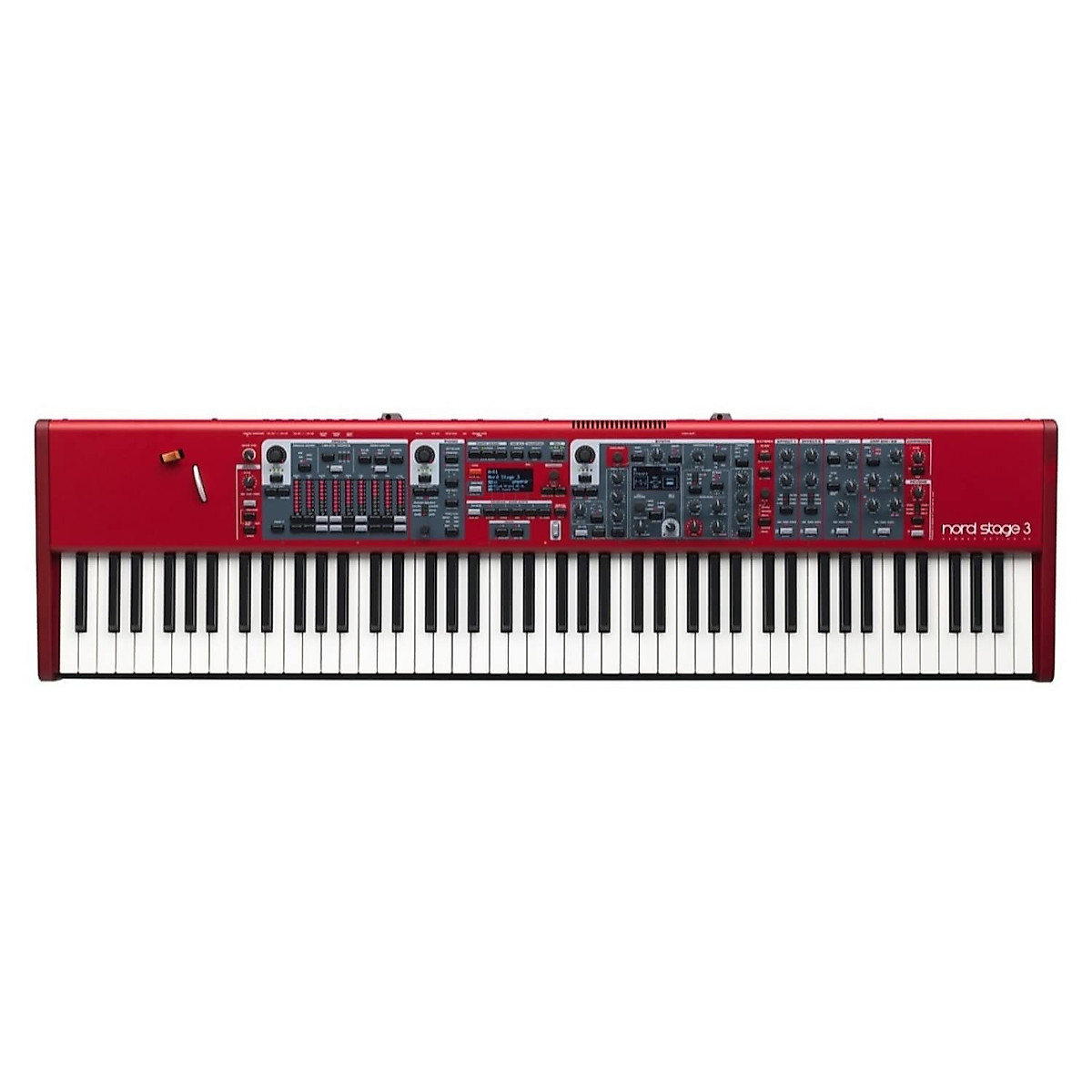 Nord Stage 3 88-Key Fully-Weighted Hammer Action Keyboard Bundle with Nord Soft Case for Stage EX 88 Piano and Dust Cover (3 Items)