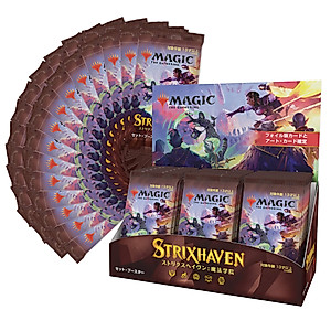 Magic: The Gathering Strixhaven Japanese Set Booster Box | 30 Packs (360 Magic Cards)