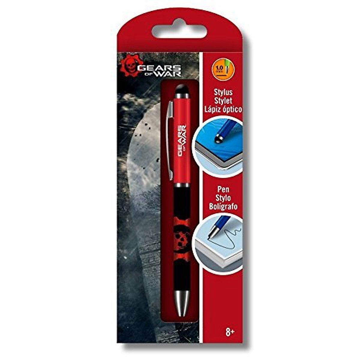 Gears of War Ballpoint Click Pen and Stylus Combination