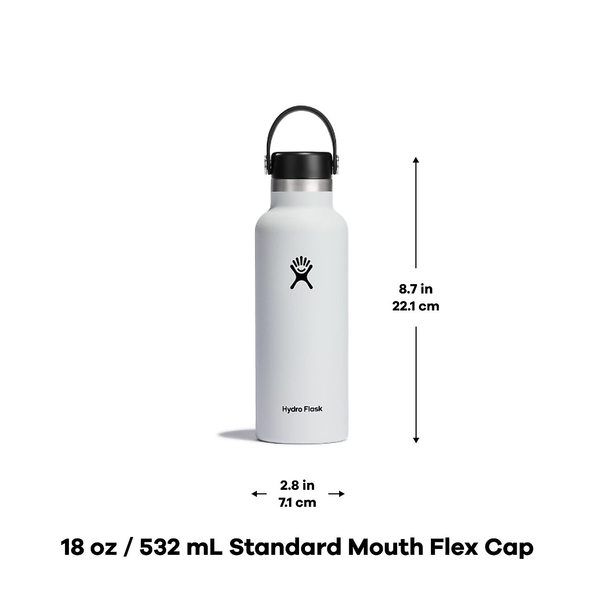Hydro Flask Standard Flex Cap Stone 18 Oz