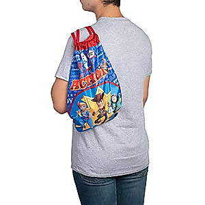 Disney Toy Story 4 Tote 15" Sling Bag Woody Buzz Bo Peep Forky Print