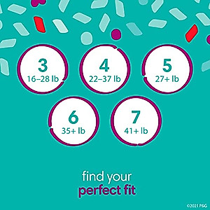 Diapers Size 6, 104 Count - Pampers Pull On Cruisers 360° Fit Disposable Baby Diapers with Stretchy Waistband, (Packaging & Prints May Vary)