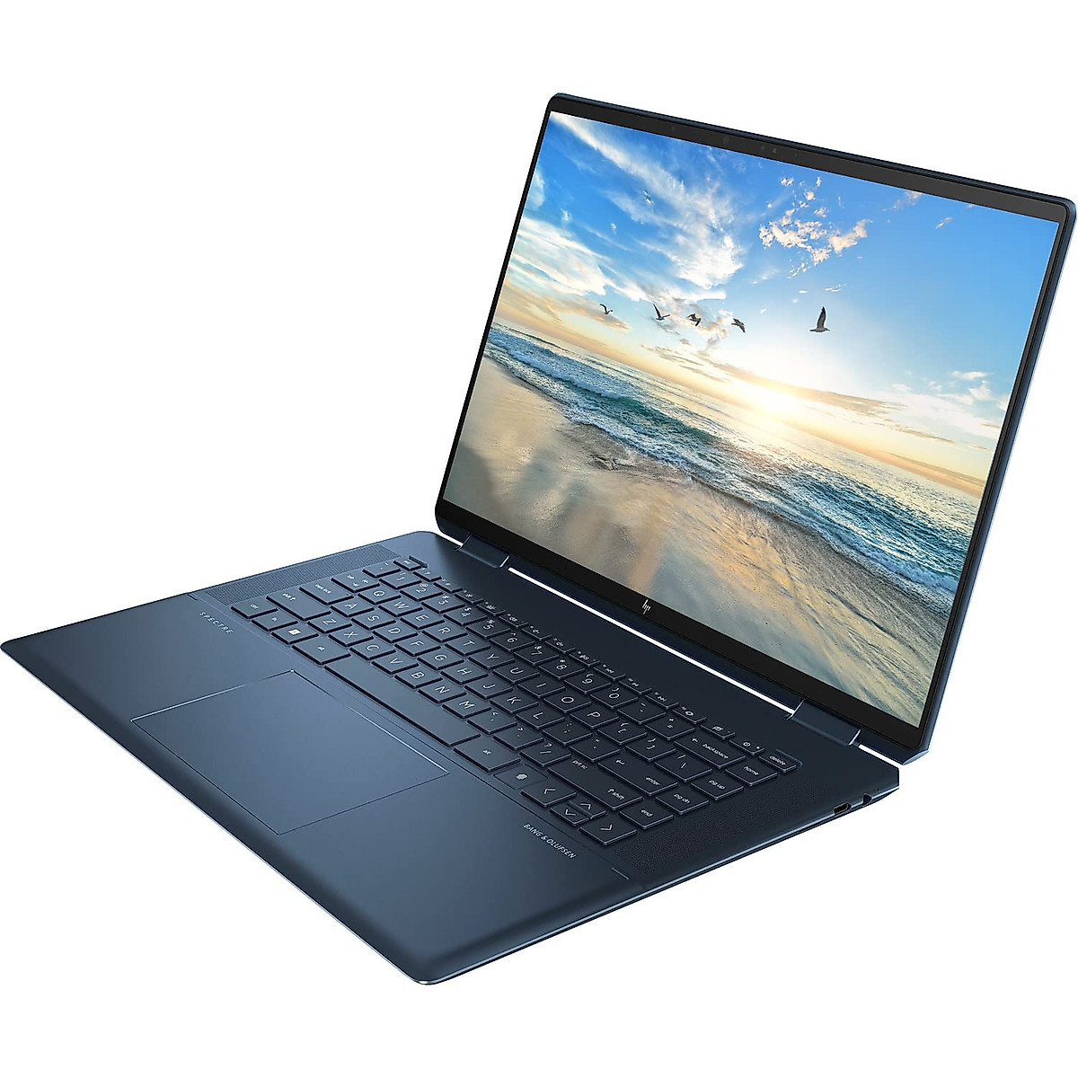 HP Spectre x360 2-in-1 Laptop, 16" 3K+ (3072 x 1920) Touchscreen, 12th Gen Intel Core i7-12700H 14-Core Processor, 16GB RAM, 1TB SSD, Backlit Keyboard, Windows 11 Home, MPP 2.0 Tilt Pen Included