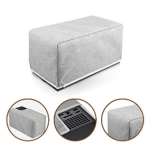 U/D Xbox Series X Console Dust Cover Custom Designed for Xbox Series X Console Thick Cotton Precision Cut Easy Access Cable Port(Horizontal Position)