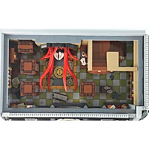 General Jim's New York Sanctorum Sanctum - Magic Library Santuary Modular City Bulding Blocks Set | Compatible with Lego City Sets and All Major Brands