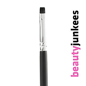 Flat Eyeliner Brush Definer Brush – Pro Tight Eye Liner Brush Thin, Gel Eyeliner Brush, Small Fine Makeup Brush for Eyeliner, Tool Applicator for Gel Liquid Powder Cake Cream