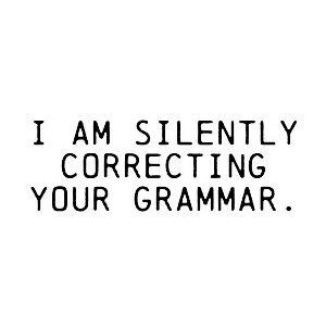 CafePress Correcting Your Grammar Mug Ceramic Coffee Mug, Tea Cup 11 oz