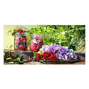 Bormioli Rocco Fido Clear Glass 5 Piece Canning Jar Set