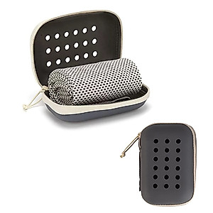 2 Pack Cooling Towel Cold Towel Ice Towel Microfiber Cool Towel with 2 Pcs Headband for Sports, Yoga, Golf, Gym, Running, Fitness，Camping, Workout Women Men Teens Neck Face Clearance Accessories