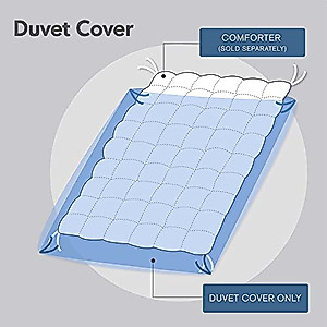 Madison Park Tufted Chenille 100% Cotton Duvet- Modern Luxe All Season Comforter Cover Bed Set with Matching Shams, King/Cal King(104"x92"), Damask Off White 3 Piece