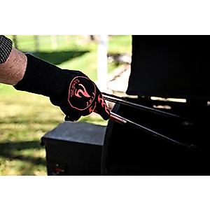 Fire Con Dumb Heat Resistant Glove - Hilarious Gift That Works - 932 Degrees Heat Resistant - Includes Heat Glove, Funny Box, and Instructions