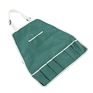 Yardwe Kids Gardening Apron 2PCS Kids Gardening Canvas Apron fruit picking apron toddler working apron with Pockets Gardening