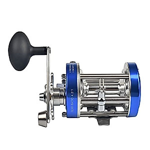 ANCIENT MARINER 6000 Fishing Reels, More Powerful Ancient Mariner Reels 6000 Catfish Right Hand, Blue