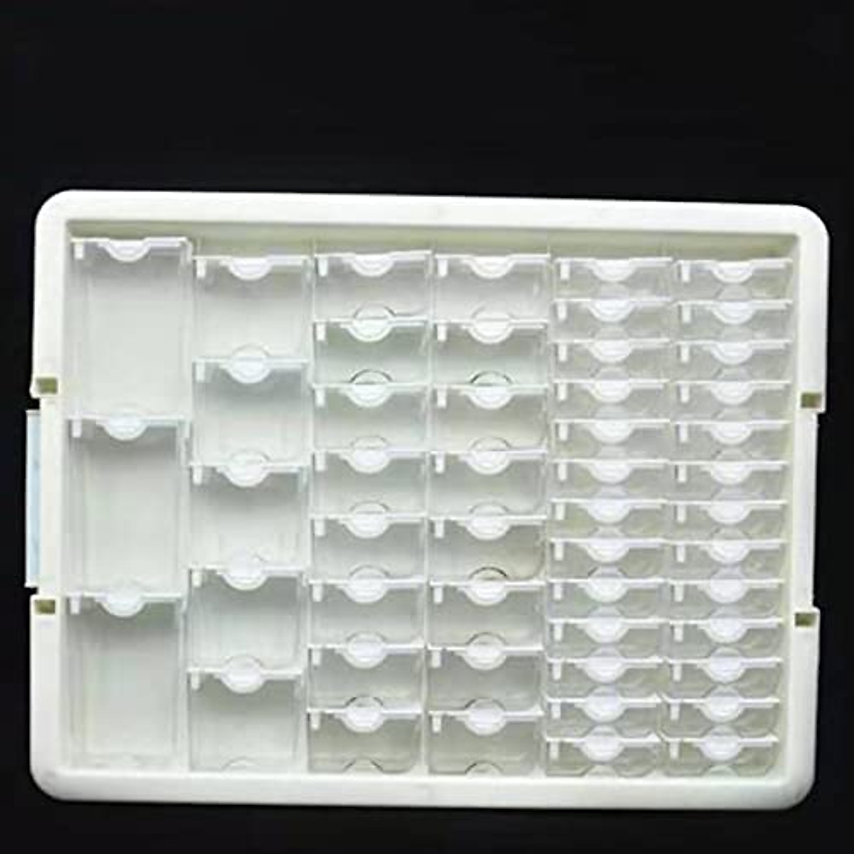 Diamond Painting Storage Container with 42/50/78 Slots Grids, Embroidery Accessories Beads Sewing Supplies Organizer