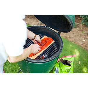 Fire & Flavor FFPD110, Cedar Planked Salmon, Sustainably Sourced & Certified, 2-Pack, 11 inch, 15 inch, Brown