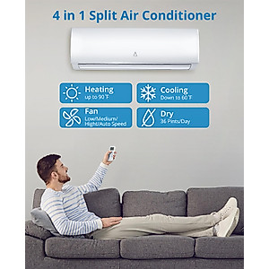 Zstar CMS18 Split-System Air Conditioners, White