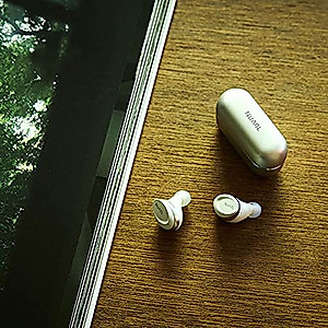 NUARL N6 Mini 2SE Complete Wireless Earphone aptX Compatible IPX7 Waterproof Continuous 8h Playback Bluetooth5.2 (WS(White Silver))