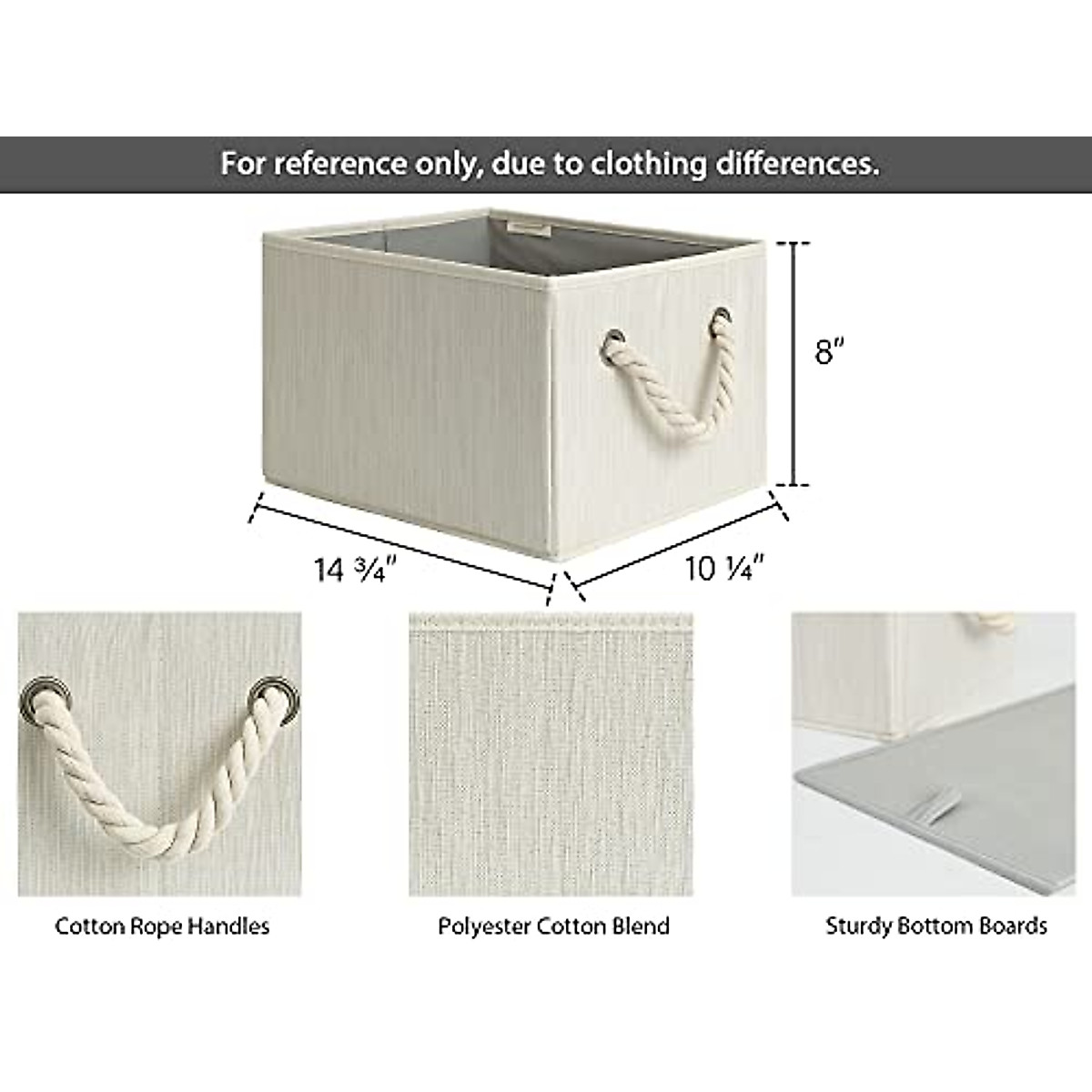 StorageWorks Two 3-Shelf Separable Closet Hanging Shelves with 3-Pack Storage Bins