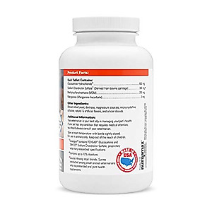 Nutramax Cosequin Maximum Strength Joint Health Supplement for Dogs - With Glucosamine, Chondroitin, and MSM, 132 Chewable Tablets