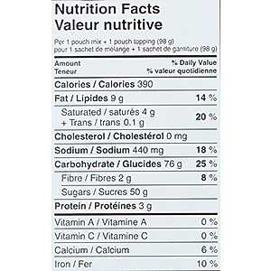 Betty Crocker Mug Cake Rainbow Vanilla Frosting, 294g {Imported from Canada}
