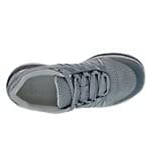 Drew Women's Balance Comfortable Athletic Sneakers with Arch Support - Women's Wide Extra Wide Shoes Grey Mesh Combo 7 WW US
