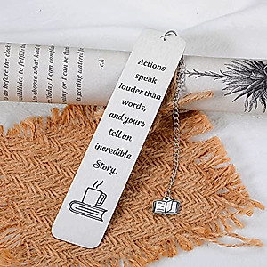 Teacher Appreciation Gifts for Women Men Thank You Gifts for Teacher Coworker Retirement Graduation Gifts for Student Inspirational Bookmark for Kids Teens Girl Boy Reading Gifts for Book Lovers