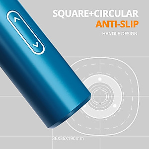 Tilswall Electric Screwdriver, 4V Cordless Screwdriver Rechargeable, Max 6N·m Power Screwdriver with 12pcs Bits, 1pc Extension, LED Work Lamp, USB-C Charging Cable, Meeting Daily Needs Effectively